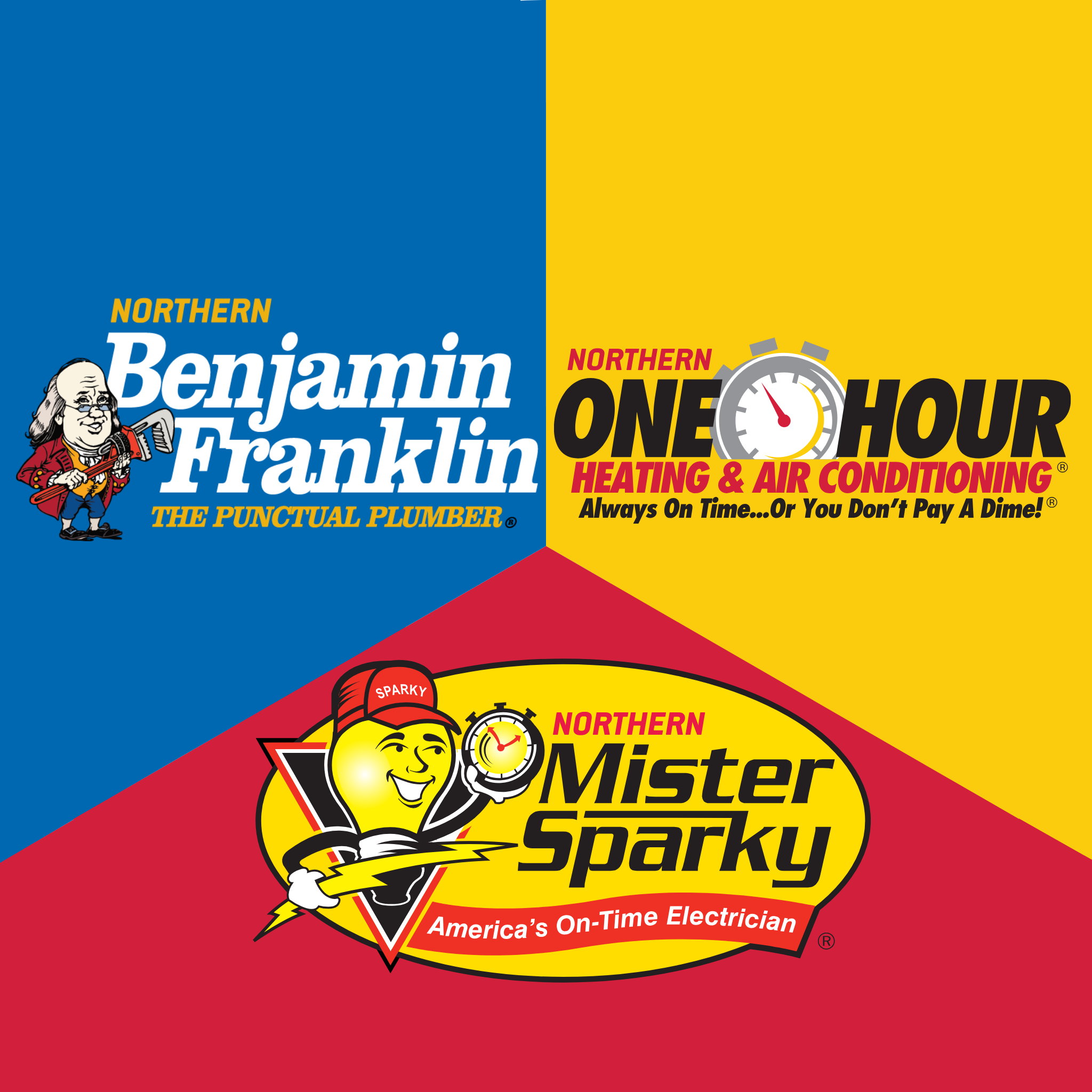 Northern's One Hour Heating & Air Conditioning & Benjamin Franklin ...